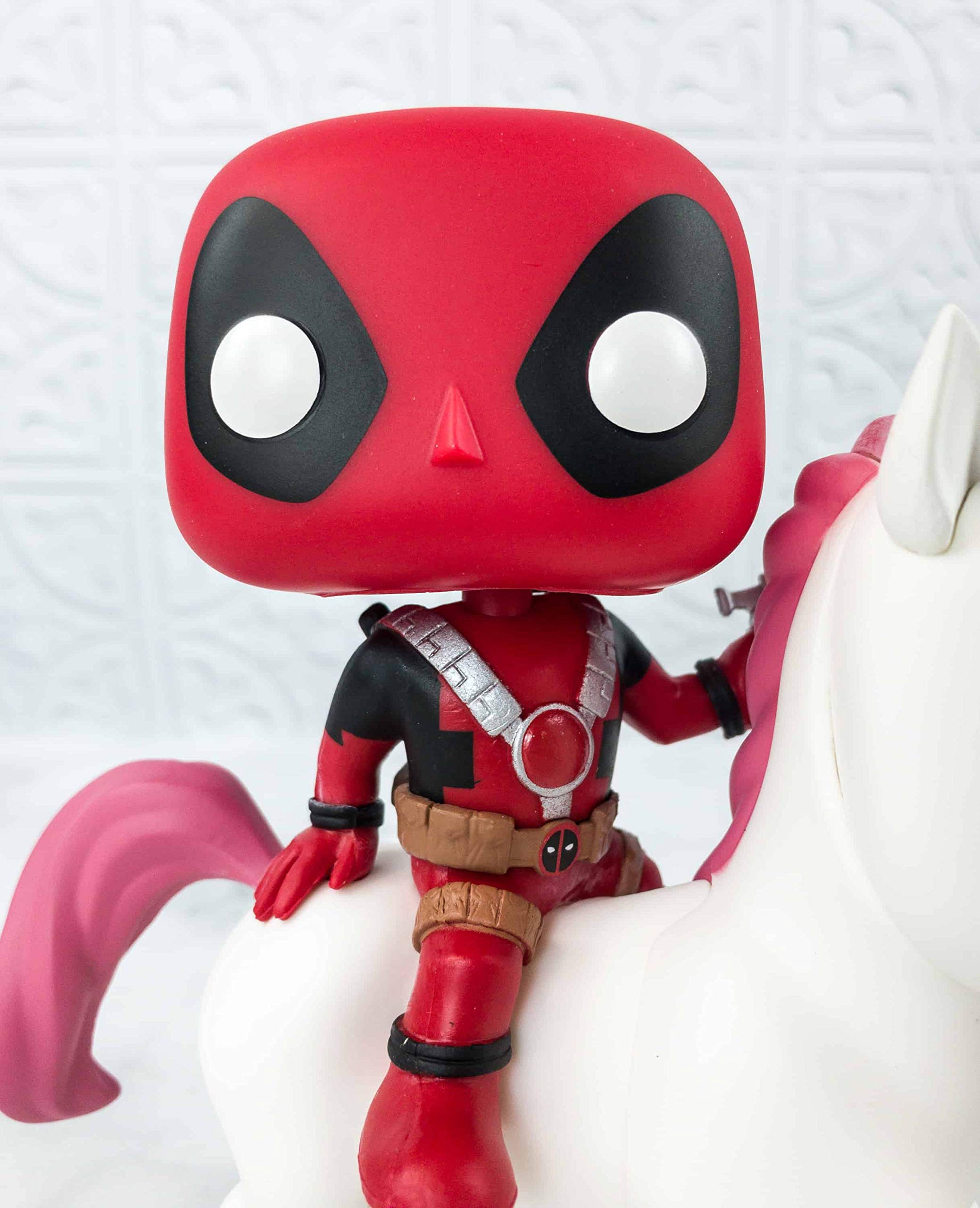 NEW! FUNKO POP! RIDES #36 Excusive Marvel Collectors Corps Deadpool On Unicorn