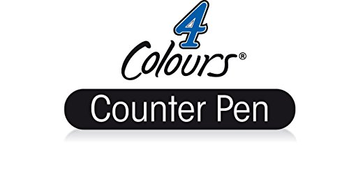 BIC Ballpoint Pen 4 Colours 2 Items Blue