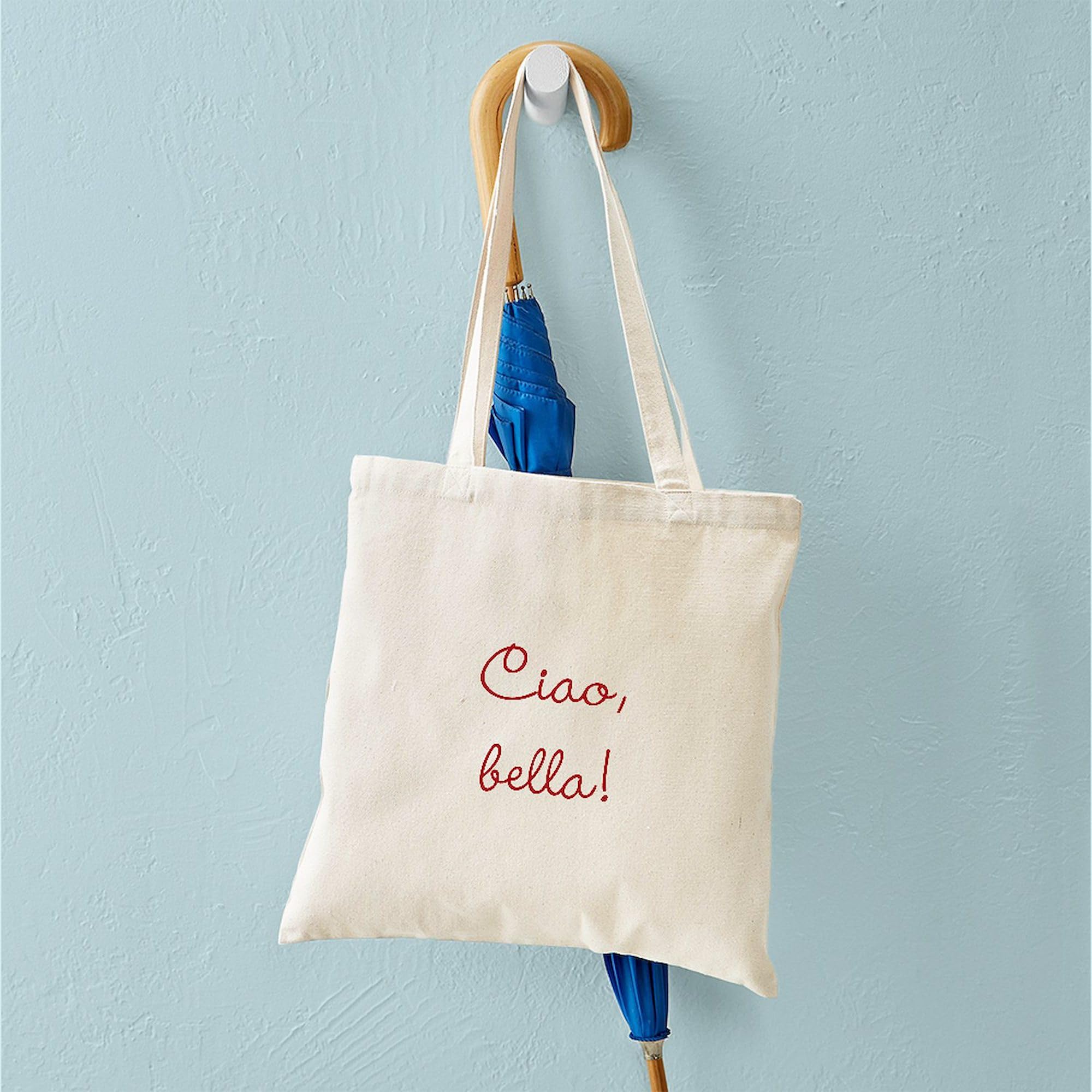 CafePress Umanita Ciao, Bella! Tote Bag Canvas Tote Shopping Bag