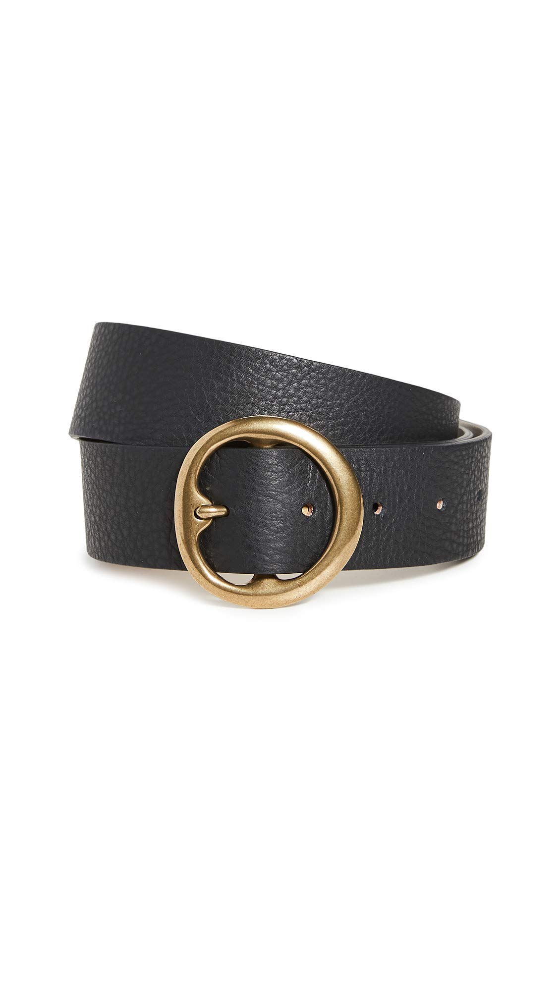 B-Low The Belt Women's Baby Bell Bottom Belt, Black/Silver, M
