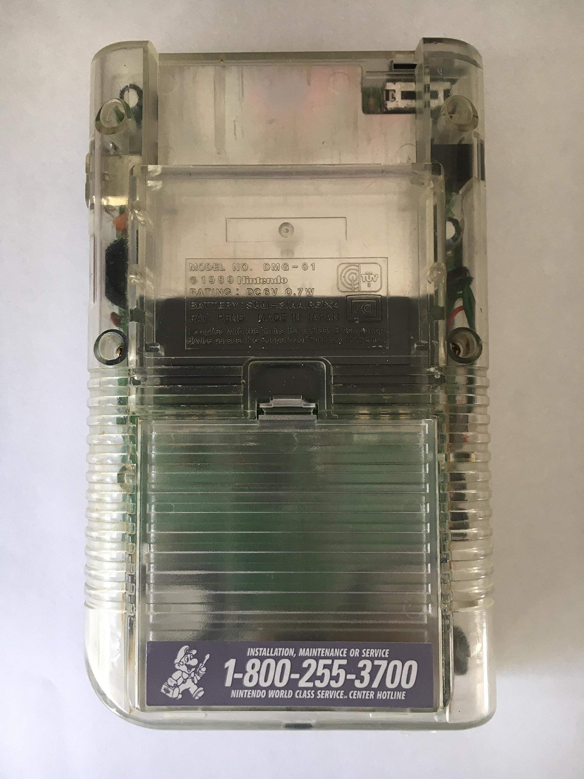 Play It Loud Nintendo Game Boy Clear (Renewed)
