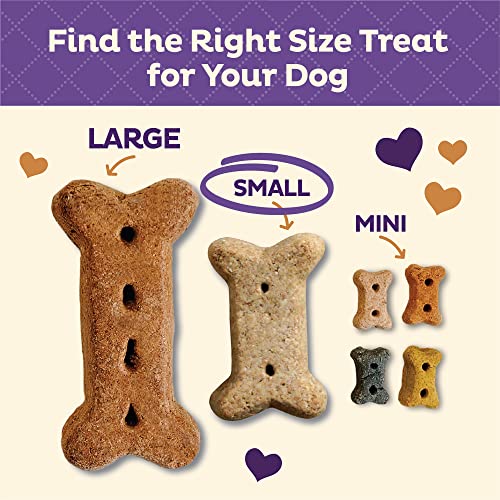 Old Mother Hubbard by Wellness Classic P-Nuttier Natural Dog Treats, Crunchy Oven-Baked Biscuits, Ideal for Training, Small Size, 20 ounce bag