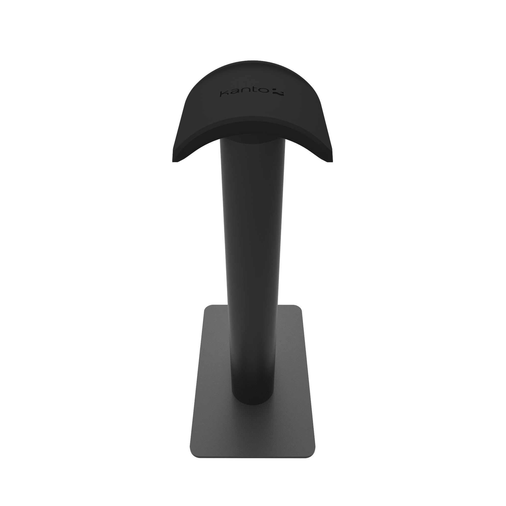 Kanto H2 Premium Universal Headphone Stand with Curved Silicone Padding for On and Over Ear Headphones | Black