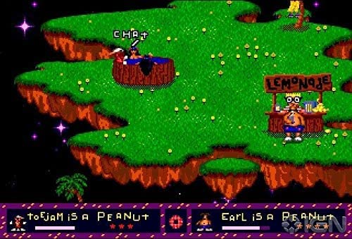 Toejam and (&) Earl (Sega Genesis/Megadrive) - Reproduction Video Game Cartridge with Case and Manual
