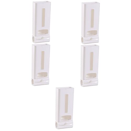 Cabilock 5pcs bag storage box plastic bag organizer grocery bag holder Wall Mount Grocery Bag Dispenser bag dispenser holder storage bag holder hanging garbage dispenser bags extractive