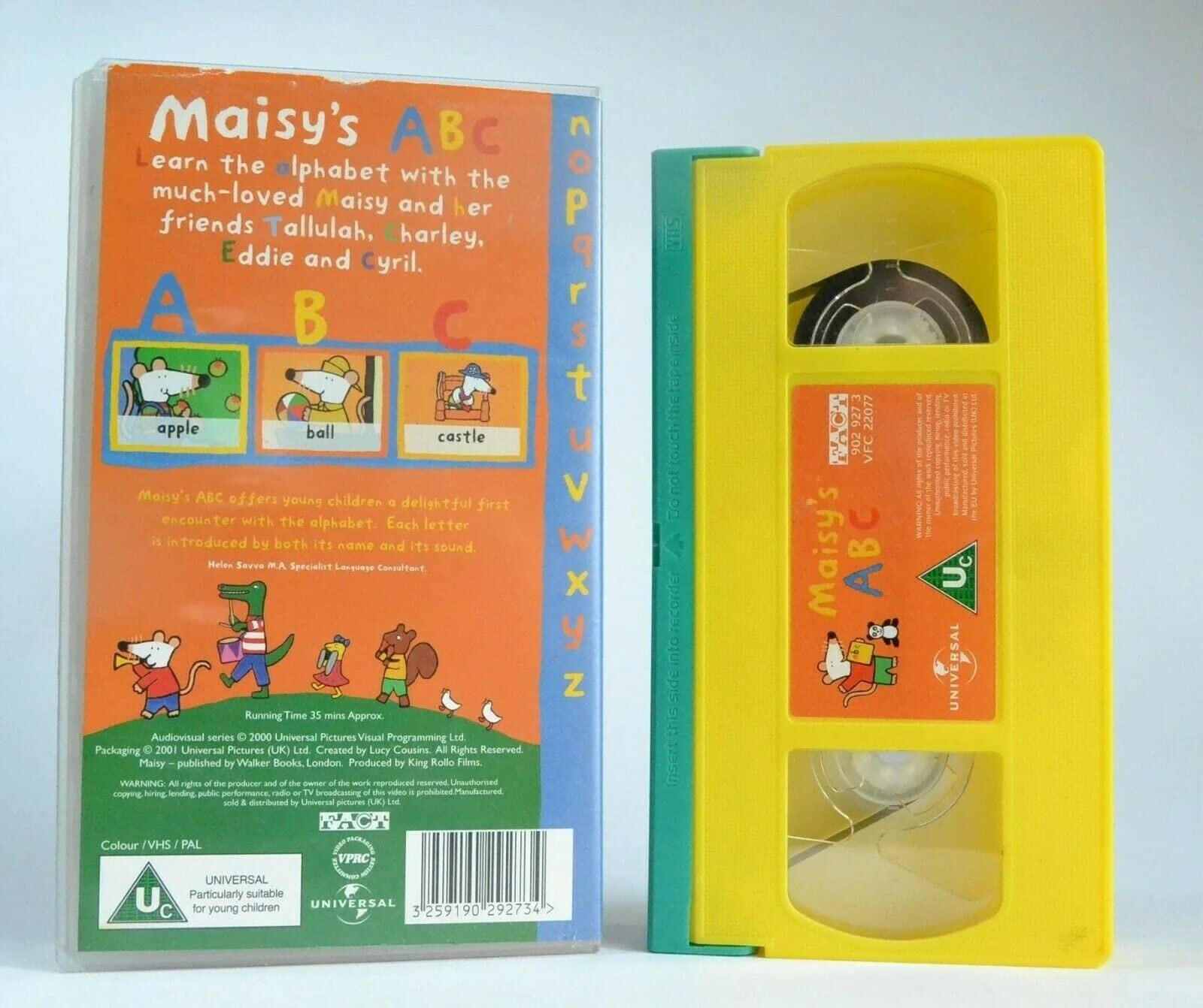 Maisy: Maisy's ABC [VHS] [VHS Tape] (2001) Maisy