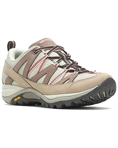 Merrell womens Siren Sport 3 Hiking Shoe, Moonrock/Peach, 8.5 US