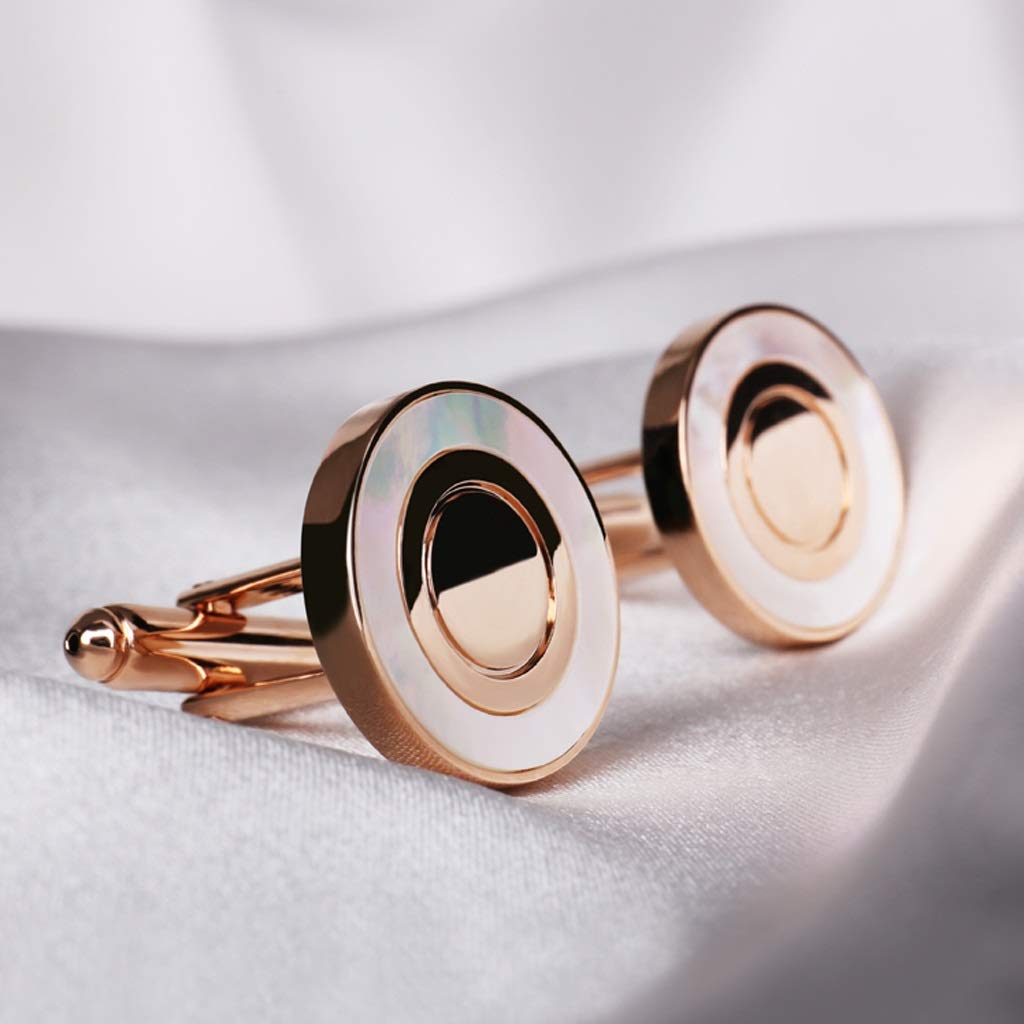 Business Copper Men's Cufflinks Gift Party Wedding Suit Shirt French Cufflinks