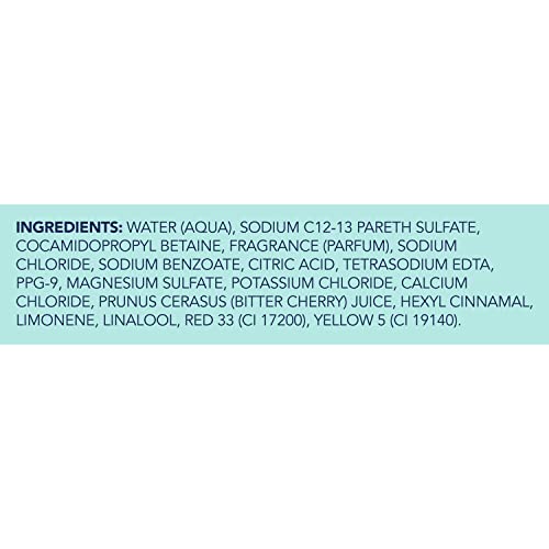 Degree Maximum Recovery Body Wash and Soak Post-Workout Recovery Skincare Routine Tart Cherry + Epsom Salt + Electrolytes Bath and Body Product 22 oz, Pack of 4
