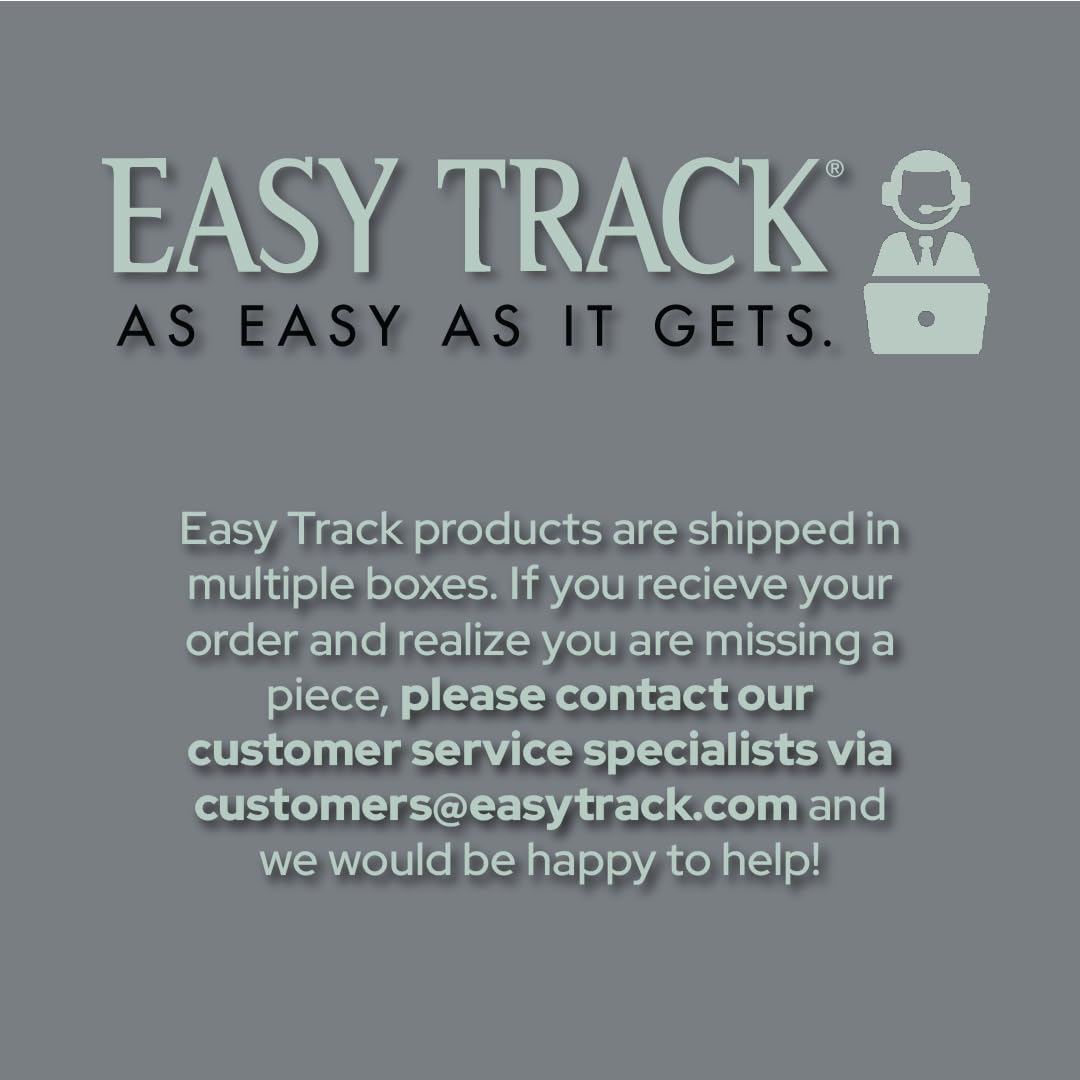 Easy Track RH1004 Closet Kit, 24", Silver
