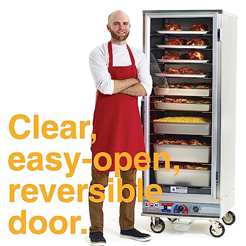 METRO C5E9-CFC-U C5 E-Series Holding/Proofing Cabinet, Full Height, Full Length Clear Door, Universal Wire Slides, 120V, 60Hz, 2000W
