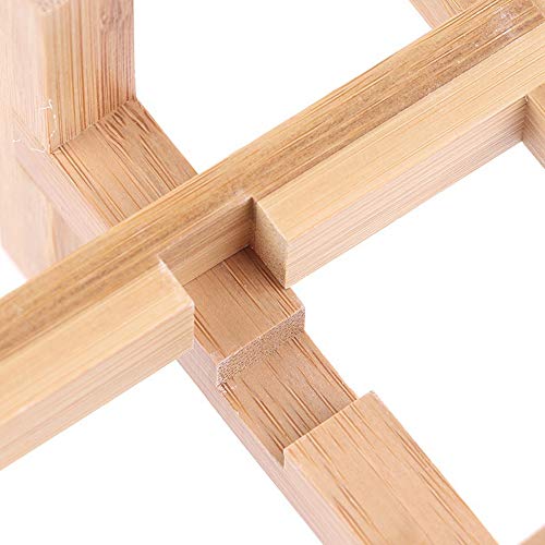 Durable Wood Plant Stand Flower Pot Holder Planter Rack Bonsai Holder Garden Free Standing Potted Stand Indoor Display Rack