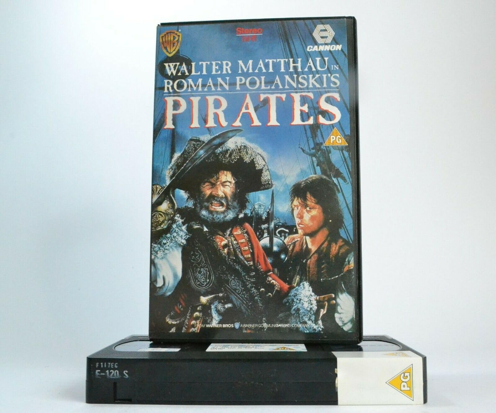 Pirates: Film By R.Polanski (1987) - Large Box - Comedy/Adventure - Pal VHS