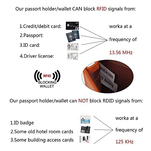 YALUXE Women's Genuine Leather Wallet RFID Blocking Multi Card Holder with Cell Phone Pocket Mothers Day Gifts