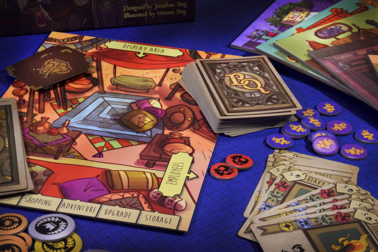 Renegade Game Studios Bargain Quest Game for 2-6 Players Aged 8 & Up, Playing time 30-60 minutes, A Game of Adventure and Capitalism