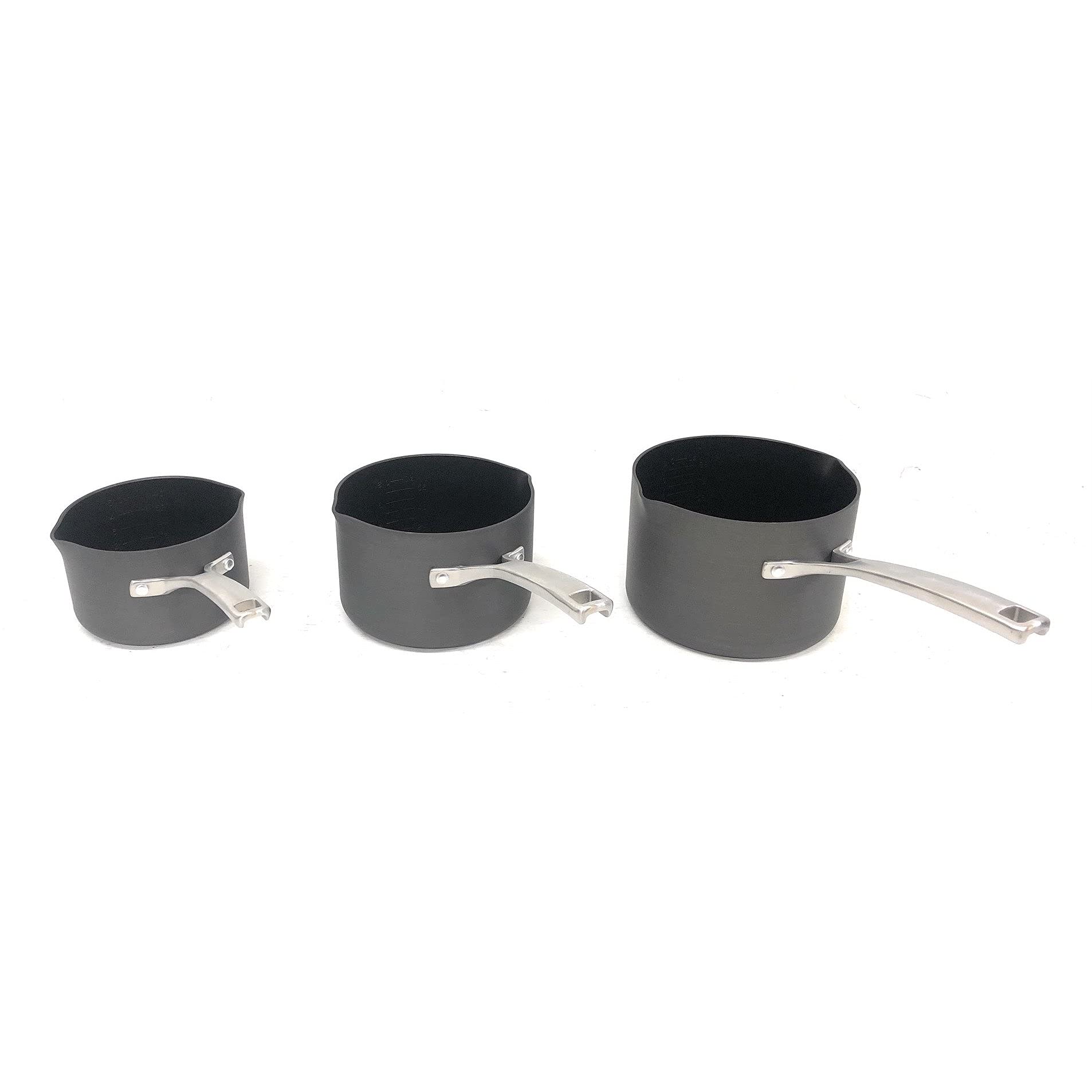 Calphalon Classic Nonstick Hard-Anodized 14-Piece Cookware Set, Grey