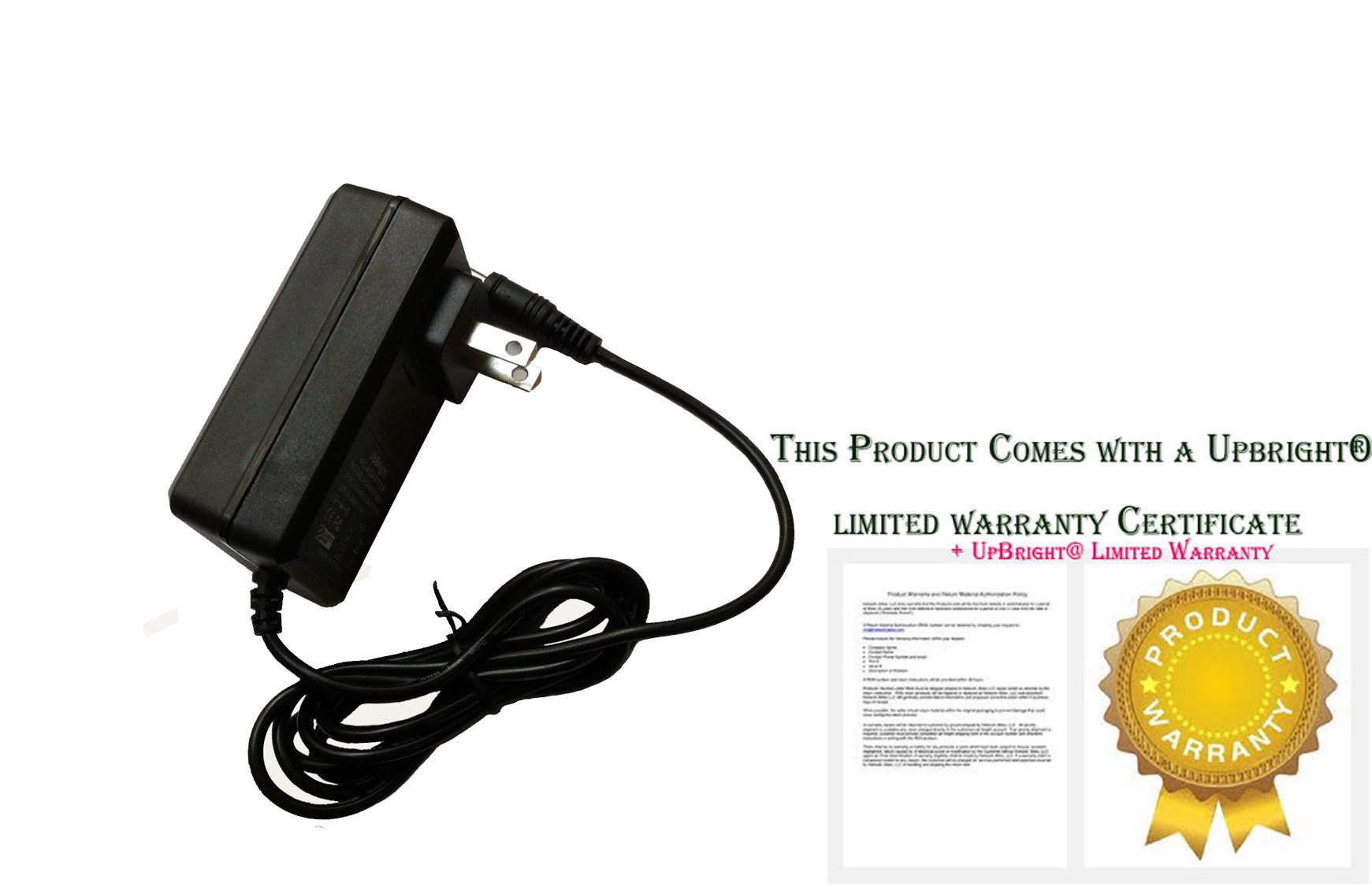 UpBright 12.5V AC/DC Adapter Compatible with Sony SRX5 SRSX5 SRS-X5/BLK RED SRS-X5KIT SRS-BTX300 SRSBTX300/WHT Personal Audio System Bluetooth Wireless Wi-Fi Speaker DC12.5V 2.5A Power Supply Charger