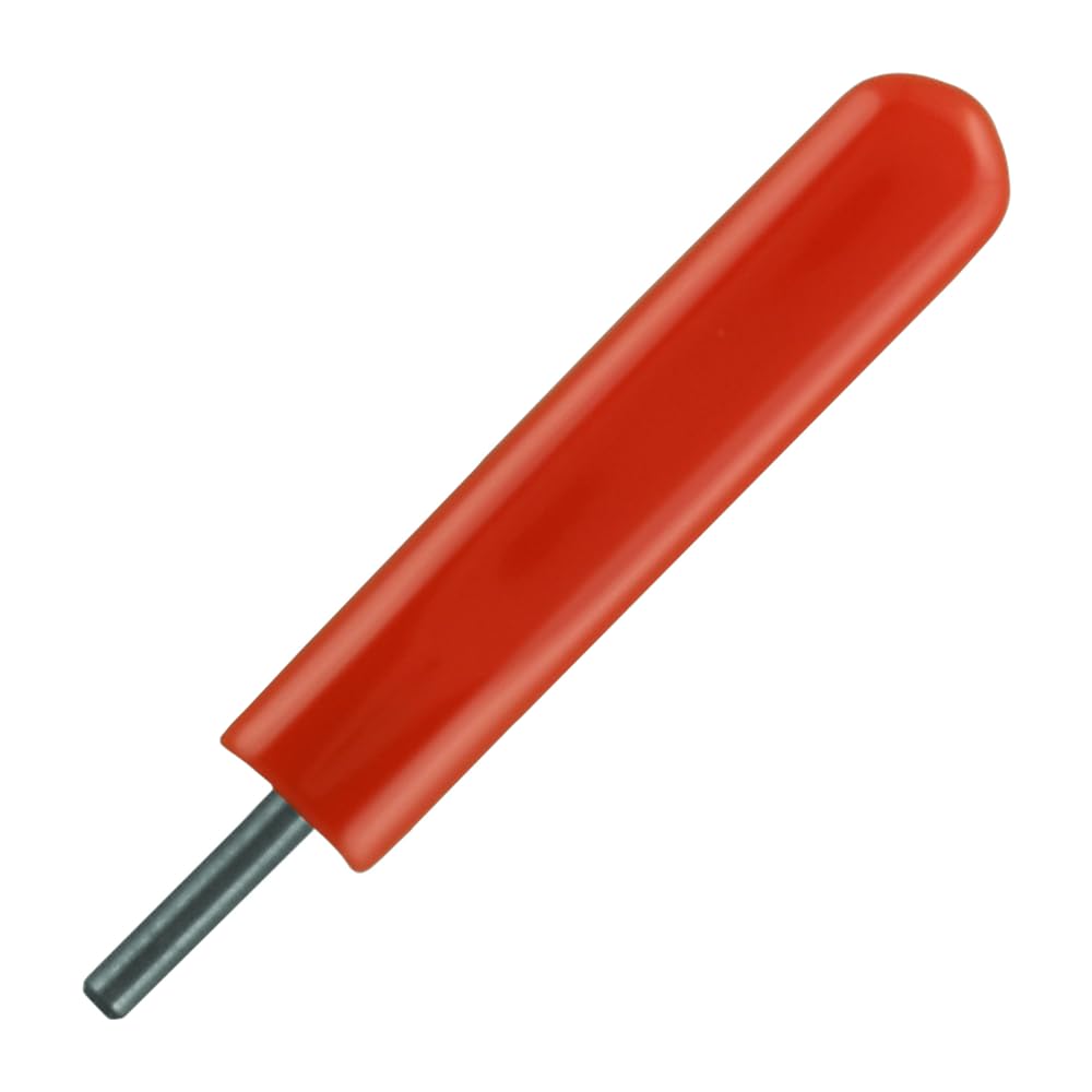 Flat Caps and Grips - 0.125" x 0.750" x 2.000" Flat Vinyl Grip (RFVG9074) End Style: Round, Material: Yellow Vinyl MOCAP RFVGC9074YW-15 (qty5)