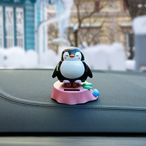 YGMONER Halloween Solar Dancing Turkey Pumpkin Base Car Dashboard Bobble Head Turkey Dancer Decorations Shaking Body