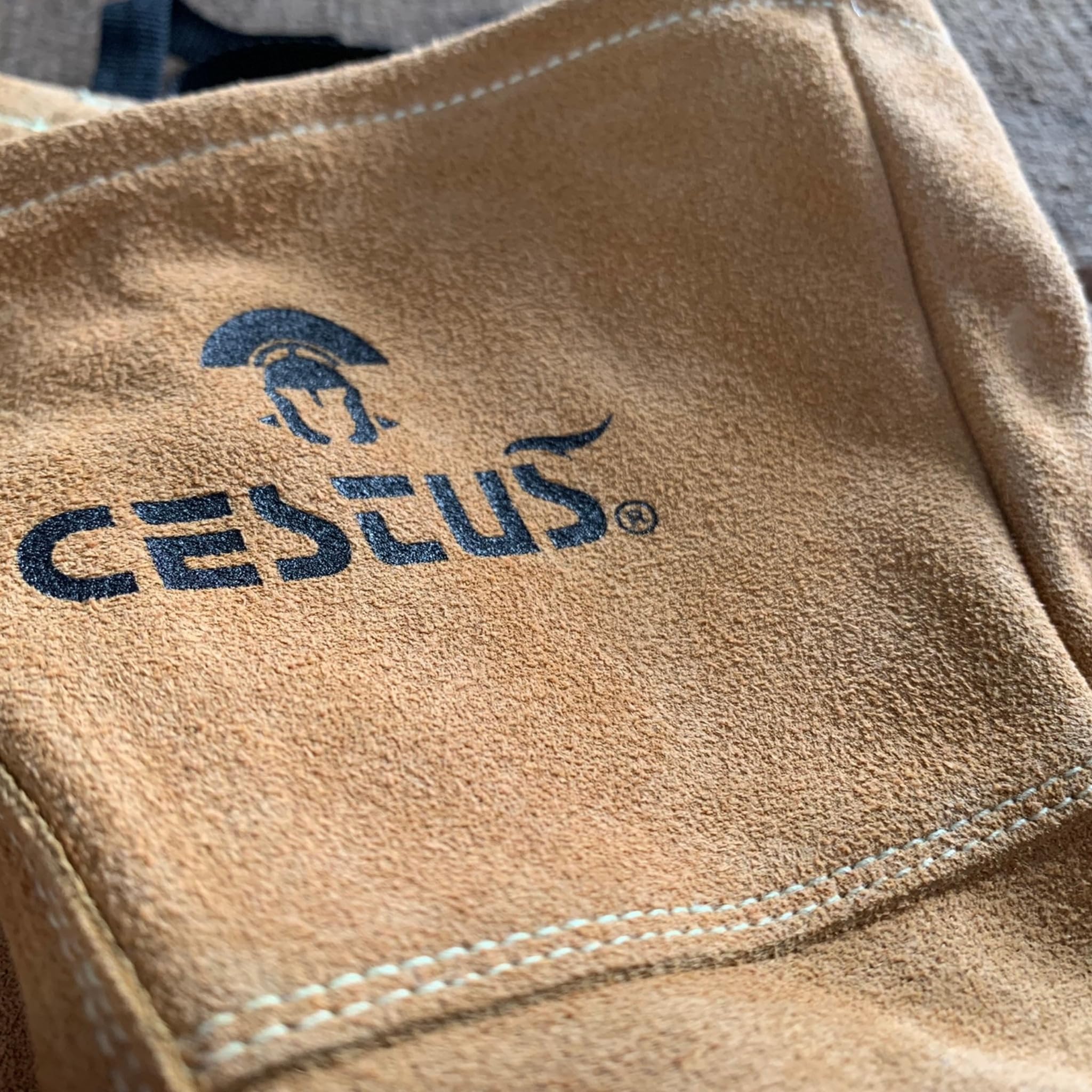 Cestus Weldtech Pro, Premium Heavy Duty Welding Gloves, MIG/TIG Welding Gloves, Cut Resistant, Gauntlet Cuff, EN388 3X43EP (Large)