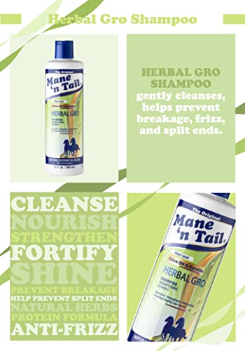 Mane N Tail Herbal Gro Shampoo, 12 Ounce