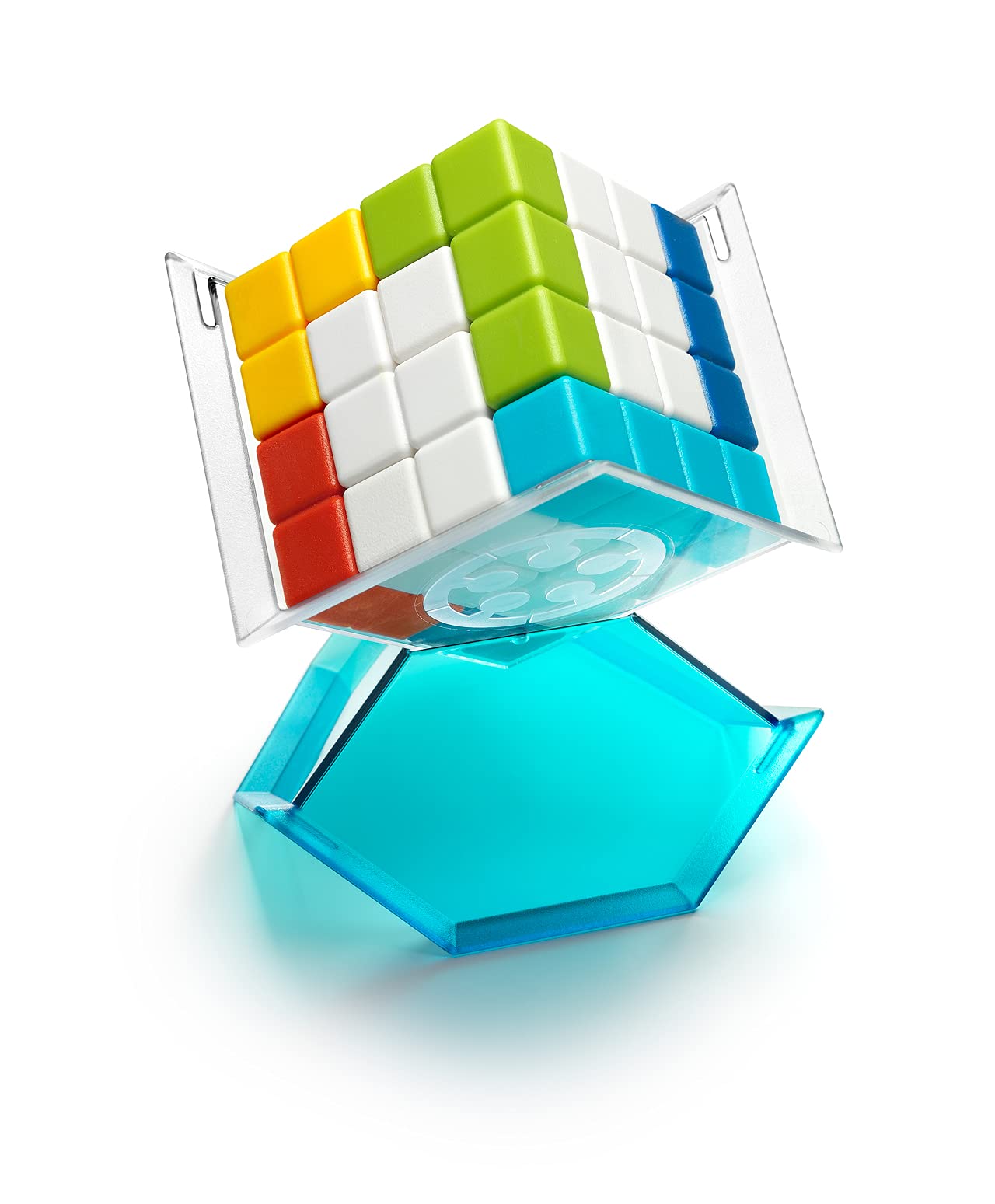 SmartGames Cubiq 3D Cube Building Game for 1 or 2 Players Ages 7 - Adult