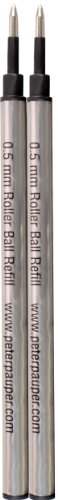 Roller Ball Pen Refill (2-Pack) (Rollerball Pen) (Designer Pens)