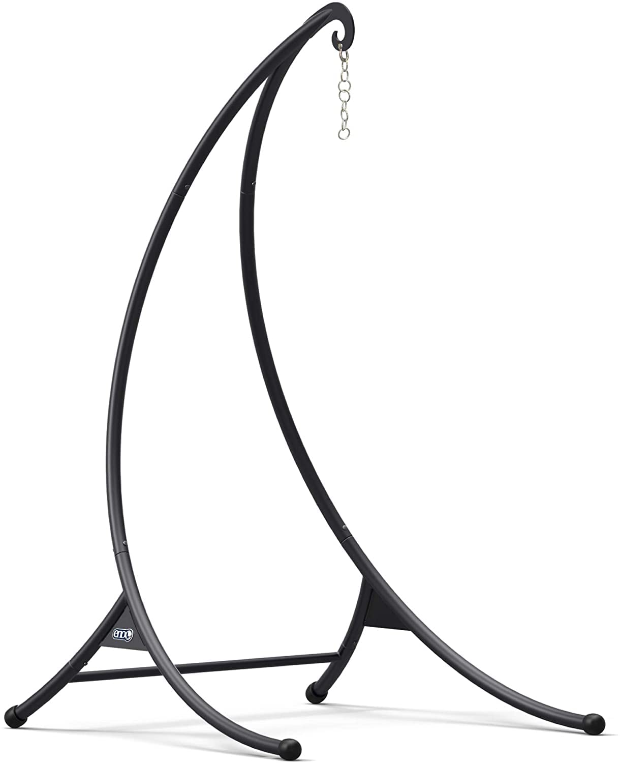 ENO SkyPod Hanging Chair Stand - Stand for 1 Person Backyard Hammock Chair Swing - Outdoor Patio Furniture for Backyard, Lawn, or Balcony - Charcoal