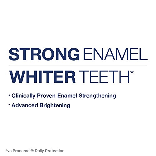 Sensodyne Pronamel Strong and Bright Enamel Toothpaste for Sensitive Teeth, to Reharden and Strengthen Enamel, Mint - 3 Ounces