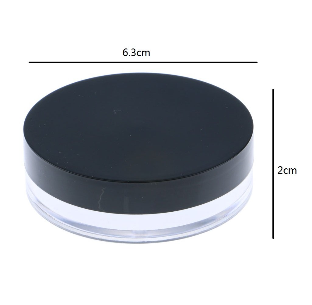 Topwon Portable Loose Powder Container Makeup Case Travel Kit 10ml