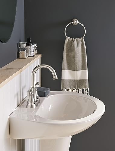 Moen Y2686BN Banbury Hand Towel Ring, Brushed Nickel
