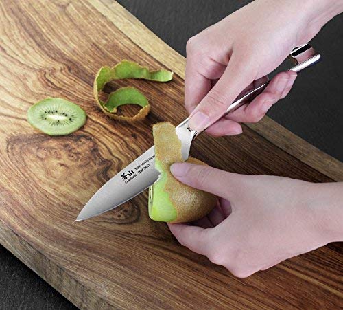 Cangshan N1 Series 1020380 German Steel Forged Paring Knife, 3.5-Inch Blade