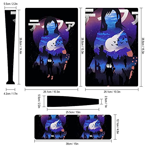PlayStation 5 Digital edition version sticker protective cover, The Amano Warrior ps5 controller protective shell (compatible with ps5 Digital edition)