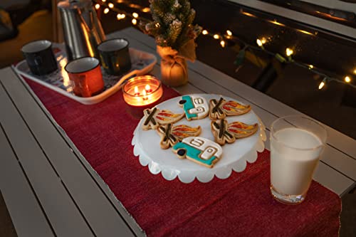 Camco 53369 Life Is Better at the Campsite Cookie Cutters - Perfect for Making Decorative Cookies - Includes (1) Campfire and (1) RV Cookie Cutter , White
