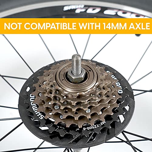 BIKEHAND Bike Bicycle Compatible with Shimano Freewheel and Cassette Install Removal Tool Fits 12-Spline 22.6mm Tool Fittings - NOT Compatible with Sram XD Drive System