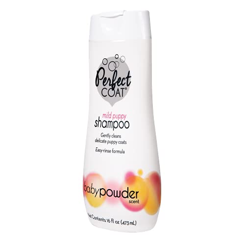 Perfect Coat Puppy Shampoo, Baby Powder Scent, 16-Ounce