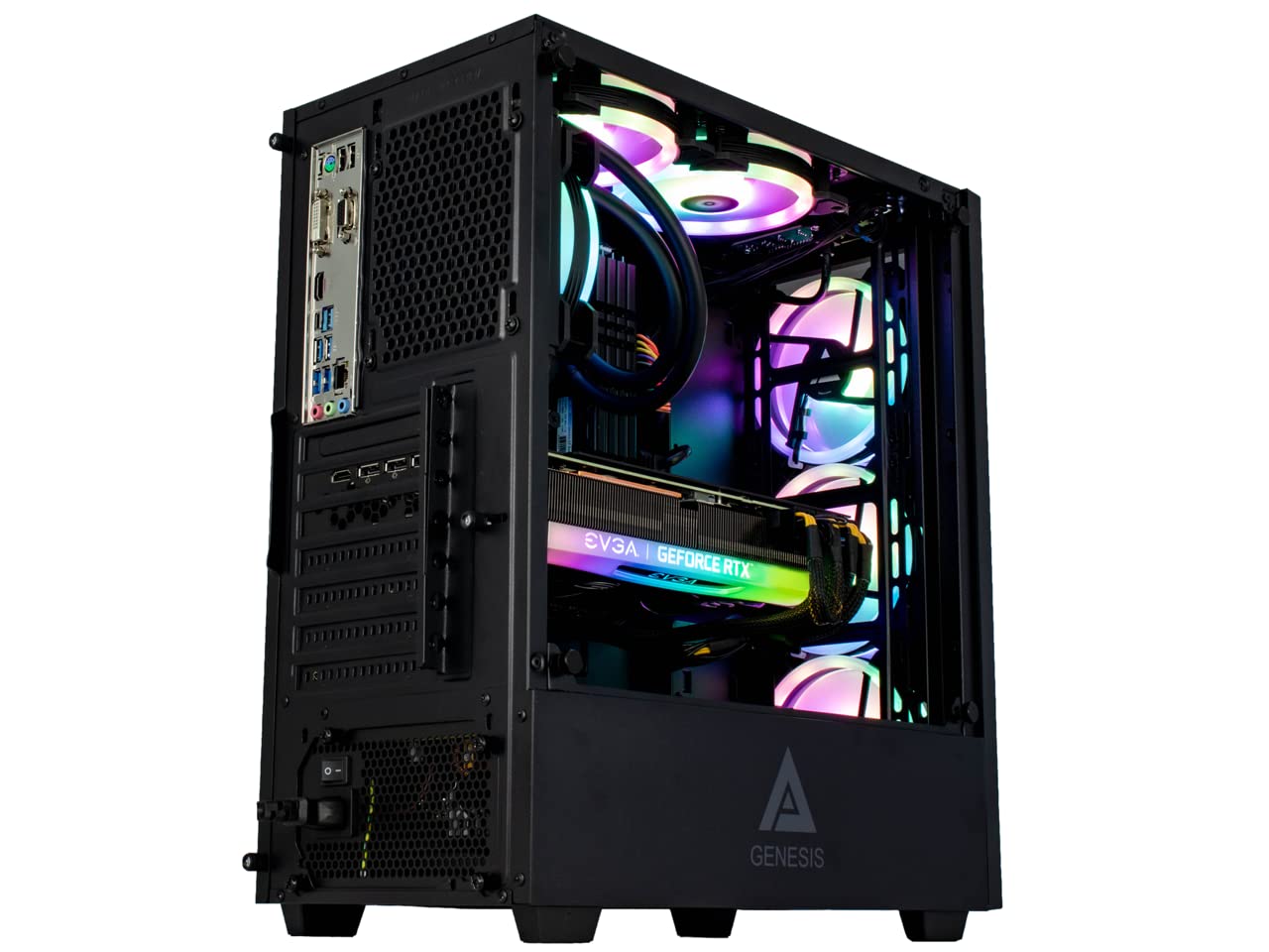 Cobratype Cascabel Gaming Desktop PC β Ryzen 5800X, RTX 3050, 32GB DDR4, 2TB NVMe, AIO Liquid Cooler