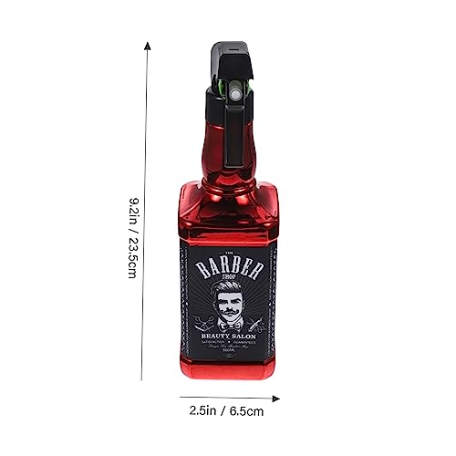 FOMIYES Spray Mist Bottle Hairdressing Electroplating Retro Watering Can Spray Mist Bottle The Pet Red Water Spray Can Watering Kettle Water Sprayer Vintage Water Container Travel