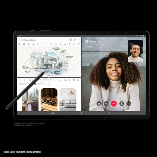 SAMSUNG Galaxy Tab S8+ 12.4” 256GB WiFi 6E Android Tablet, Large AMOLED Screen, S Pen Included, Ultra Wide Camera, Long Lasting Battery, US Version, 2022, Graphite