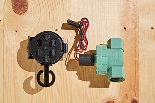 Orbit 57860 Battery Operated Sprinkler Timer with 1" FPT Jar Top Automatic Sprinkler Valve