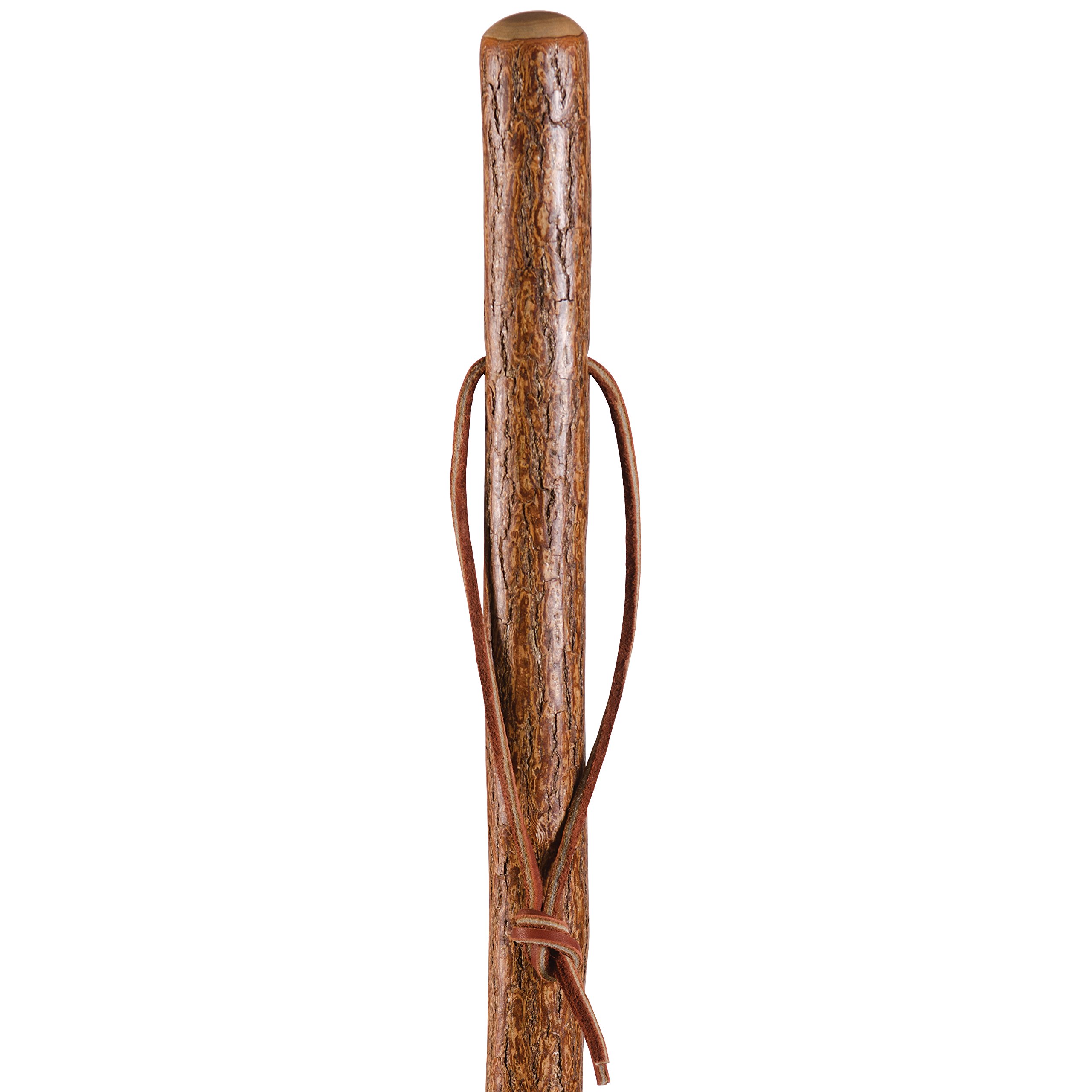Brazos 58" Free Form Sassafras Wood Walking Stick Hiking Trekking Pole, Made in the USA