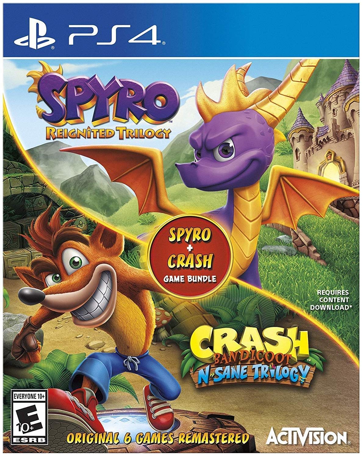 Spyro Crash Remastered Bundle - PlayStation 4