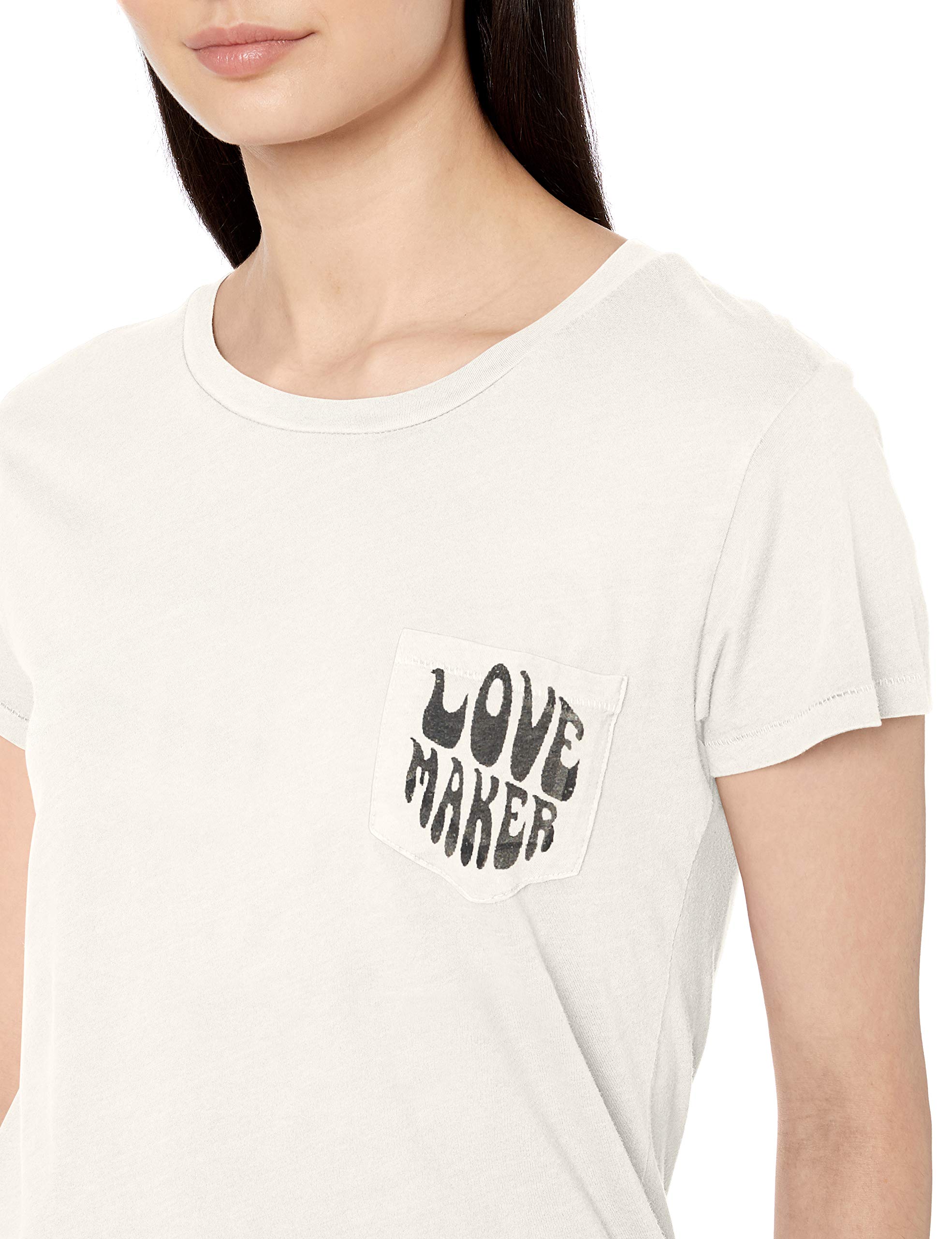 Billabong Womens Graphic Tee, Salt Crystal, S