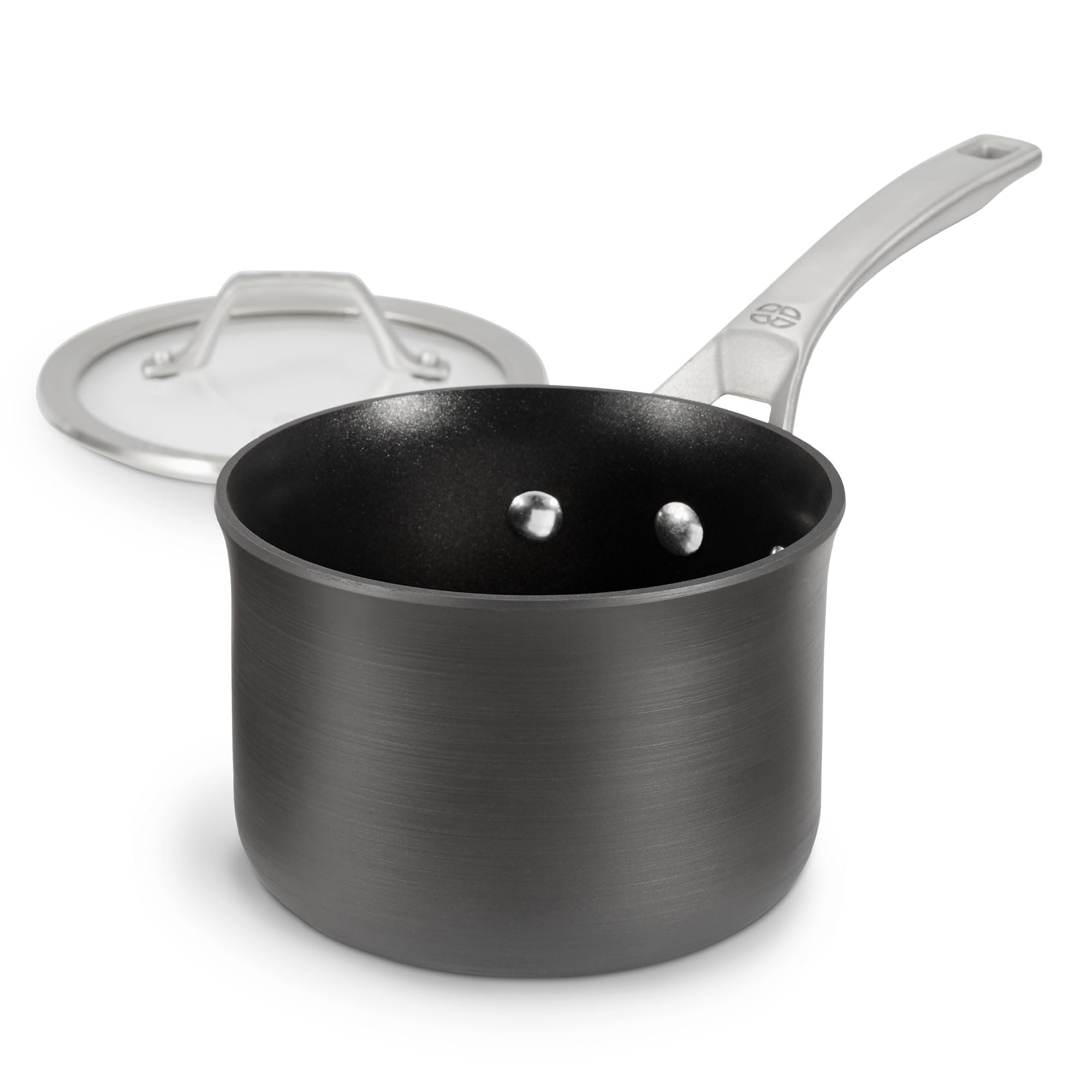 Calphalon Signature Hard-Anodized Nonstick 2-Quart Sauce Pan with Cover, 2 QT