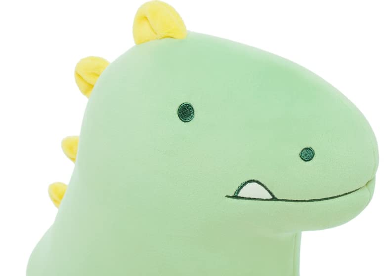 KAKAO Official Merchandise- Jordy Cute Dinosaur Size: 11.8 x 5 x 13 Inch KAKAO FRlENDS