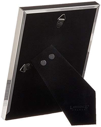 Lawrence Frames 710657 Silver Standard Metal Picture Frame, 5 by 7-Inch