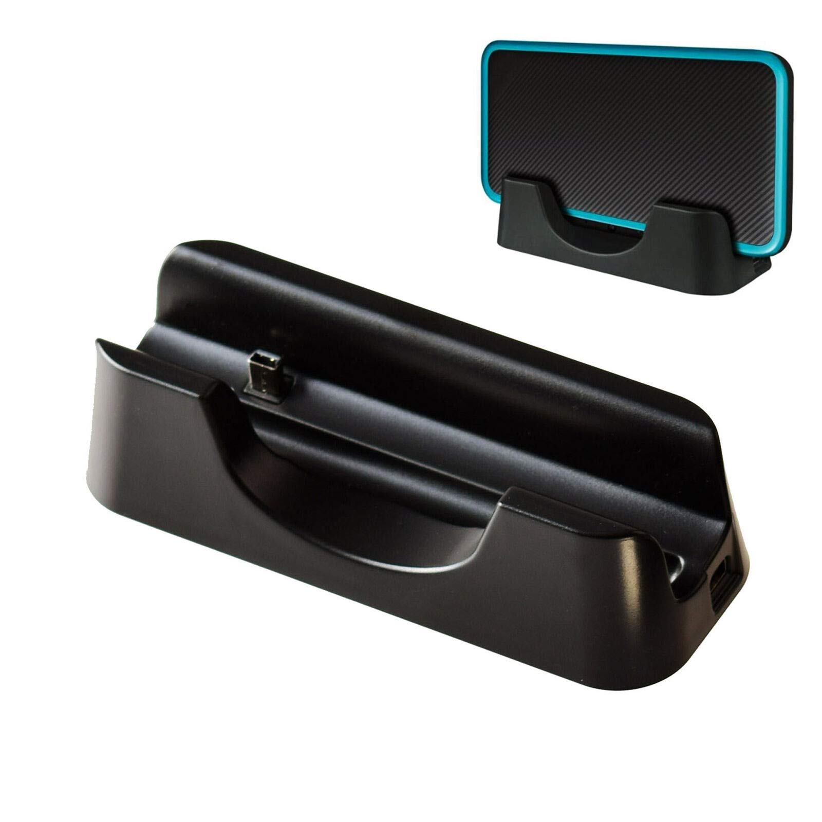 OSTENT Charging Cable Charger Power Station Dock Stand for Nintendo New 2DS LL/XL