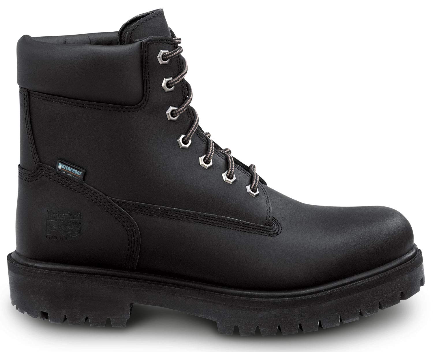 Timberland PRO 6IN Direct Attach Men's, Black, Soft Toe, EH, WP/Insulated, MaxTRAX Slip-Resistant Work Boot (11.5 M)