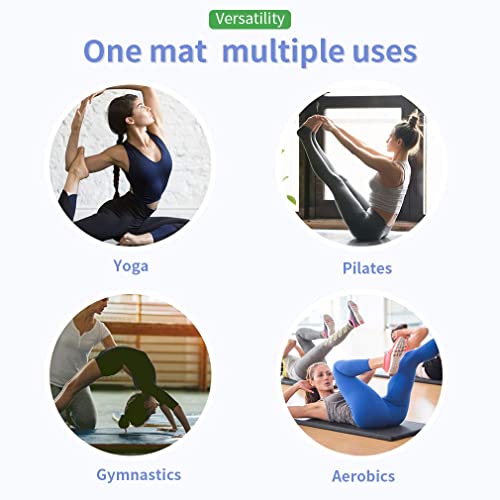 Gymnastics Mat 4x10x2 Tumbling Mat 4 Foldding Mat Gymnastic Indoor/Outdoor Mat 2β Thick PU Leather Folding Exercise Mat For Tumbling Home Gym Mat Yoga Mat Stretching Yoga Cheerleading Martial Arts