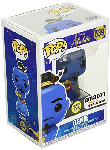 Pop Disney: Aladdin Live Action - Genie (Glow in The Dark) Amazon Exclusive, Multicolor